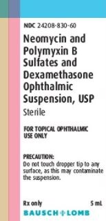 Neo/Poly B Sulf/Dex Ophthalmic Suspension 5mL