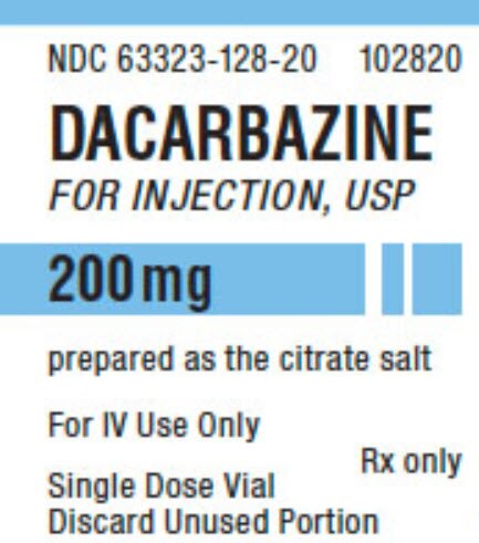 Dacarbazine 200mg 20mL 10 Vials (SDV)